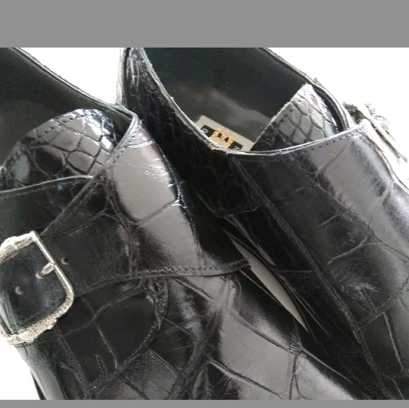 Shoes | David Eden Mens Shoes Real Alligator | Poshmark